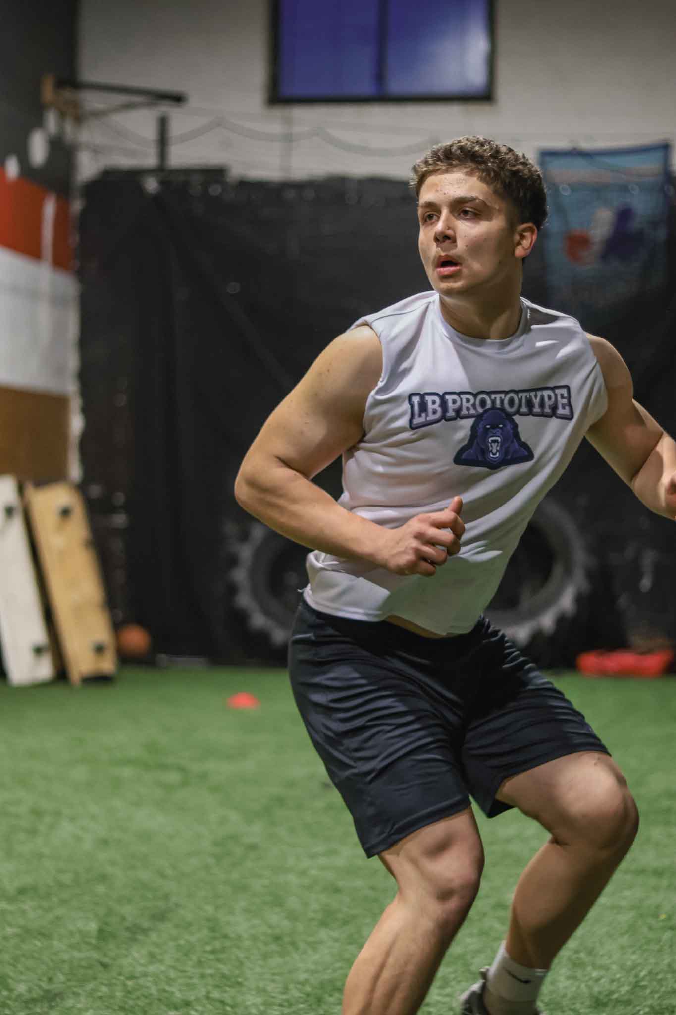 Linebacker Training in - Linebacker Prototype